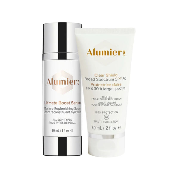 Alumier MD Ultimate Boost & Clear Shield SPF 30 Duo