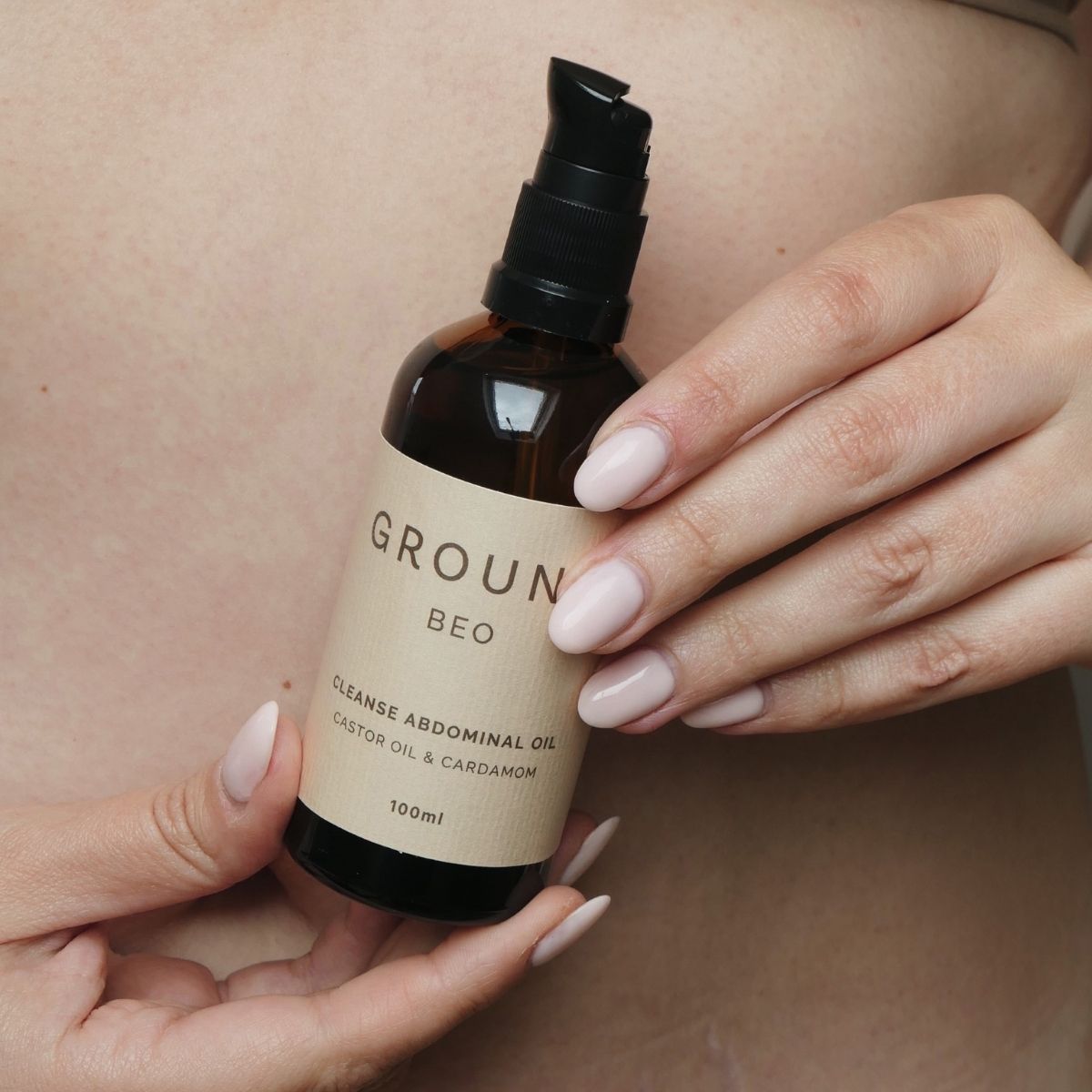 GROUND BEO Uplifting Cleanse Abdominal Oil 100ml