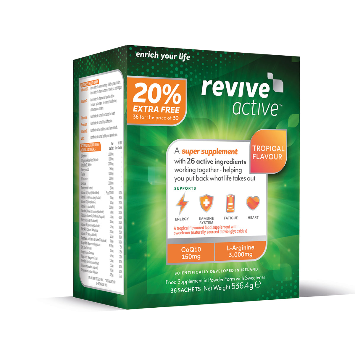 Revive Active | Health Food Supplements | Millies.ie