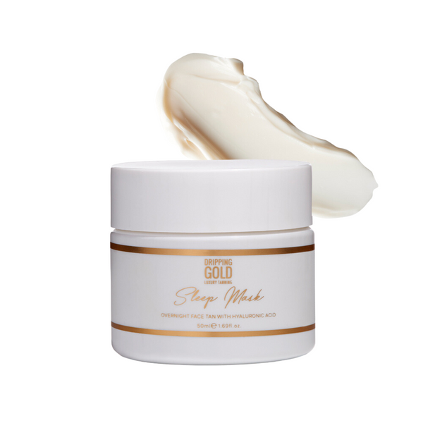Dripping Gold Gradual Tan Sleep Mask