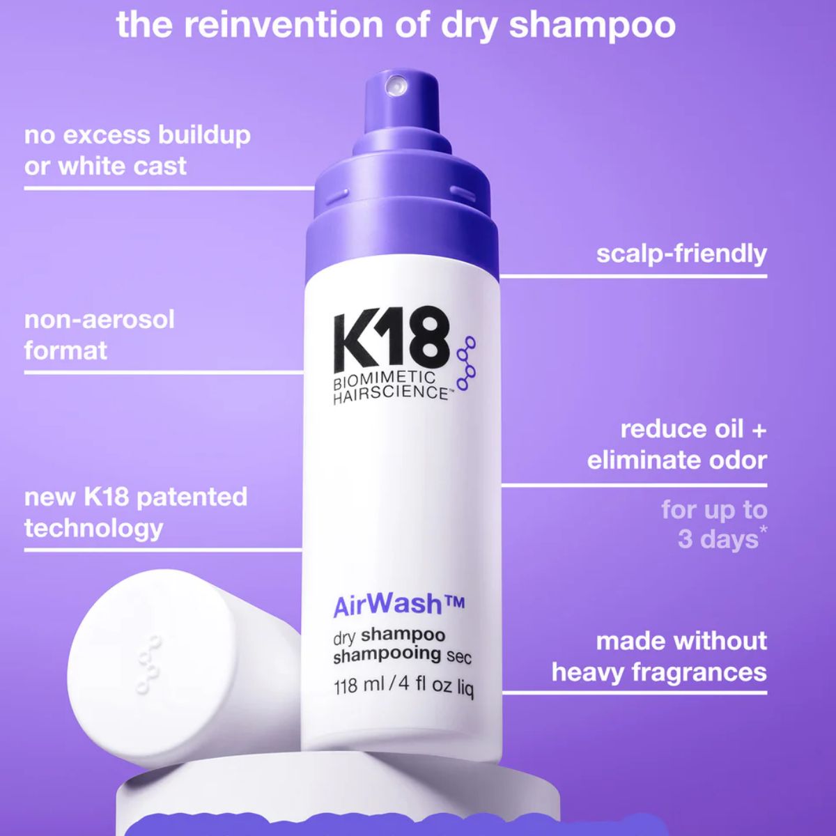 K18 Airwash Dry Shampoo